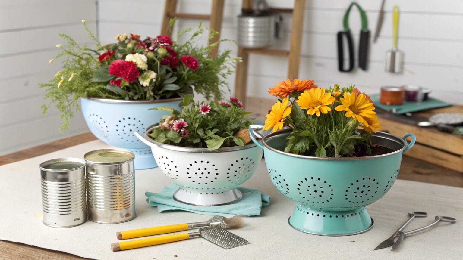 15 DIY Flower Pot Ideas That Cost Almost Nothing